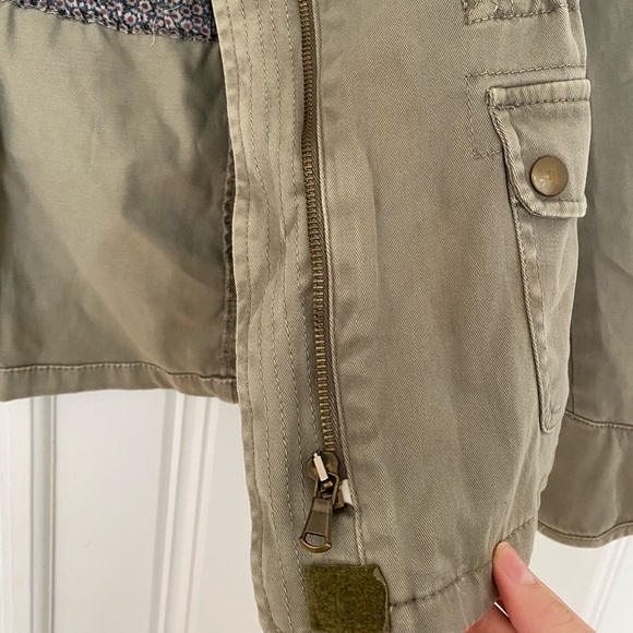 Zara | Jackets & Coats | Army Green Zara Utility Jacket | Poshmark